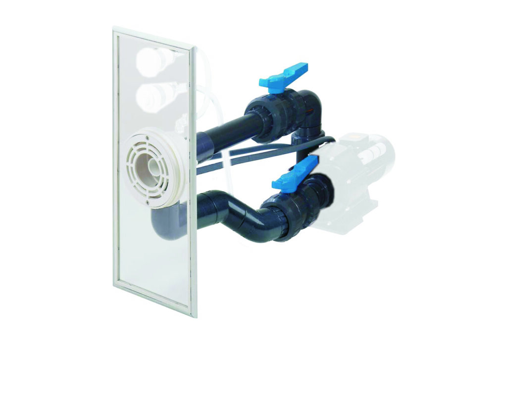 VAG-JET Vormontagebaugruppe – für Folienbasis. → Pool-Universum